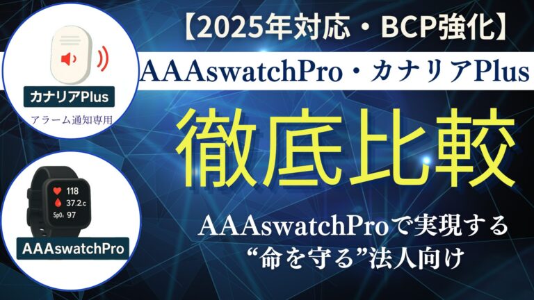 【2025年最新版】本気の熱中症対策とは？企業が選ぶAAAswatchProの理由を解説